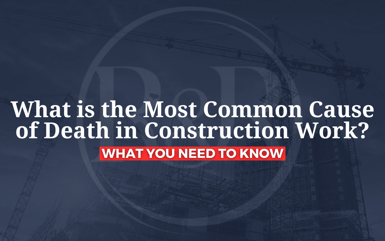 What is the Most Common Cause of Death in Construction Work ...